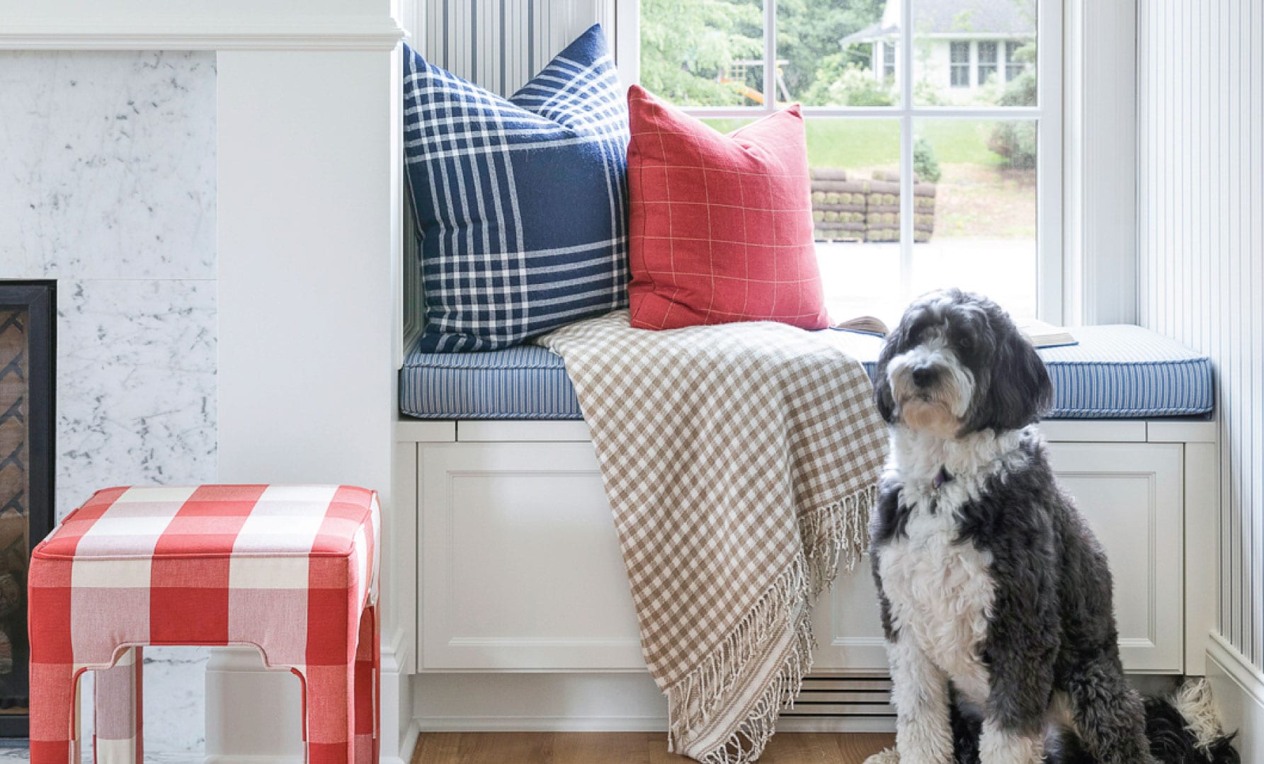 Here to Stay: Decorating with Plaid | Bria Hammel Interiors