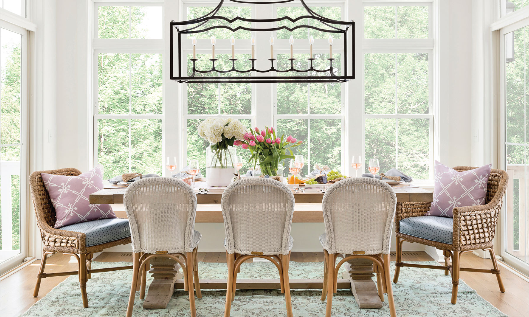 A Preppy Easter Tablescape | Bria Hammel Interiors